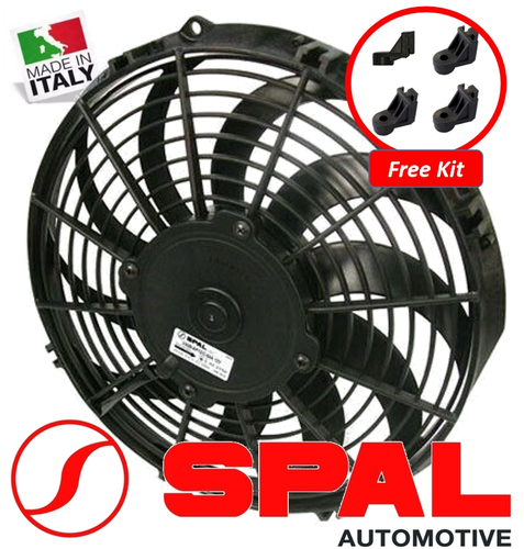 NEW EF3608 ITALIA Spal Axial Push Fan 10 inch 12v (VA11-AP7/C-57S ...