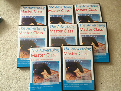 The Advertising Master Class DVD Brett Mcfall & Alan Forrest Smith Copywriting | eBay