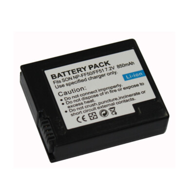 camera battery NP-FF50 for Sony NP-FF51 NP-FF51S BPF-500 DCR-IP220E DCR ...