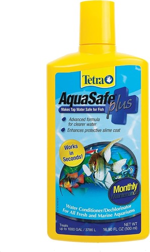 1Pack Tetra AquaSafe Plus 16.9ounce aquarium Water Conditioner ...