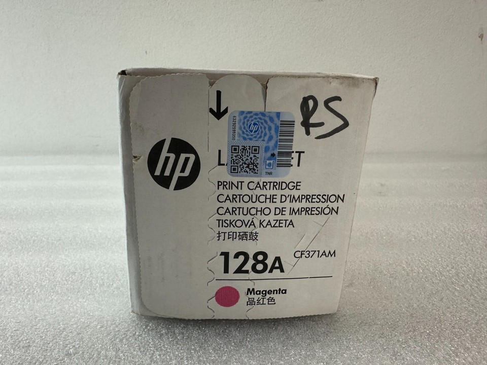 NEW Sealed Genuine HP 128A Magenta Toner Print Cartridge Laserjet ...