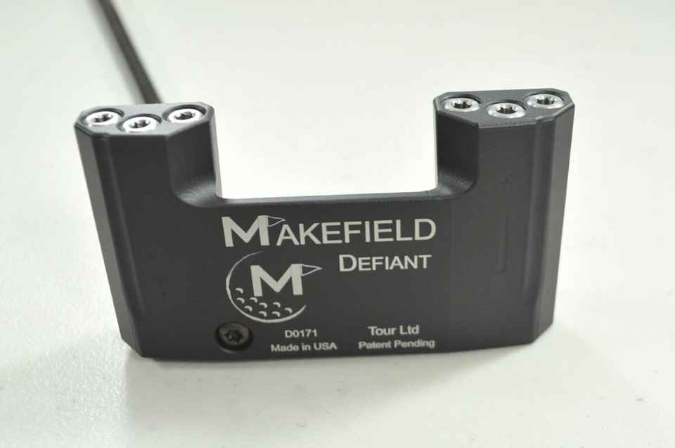 Makefield Defiant Slant Neck 34" 70* Putter RH KBS CT 120 Steel ...
