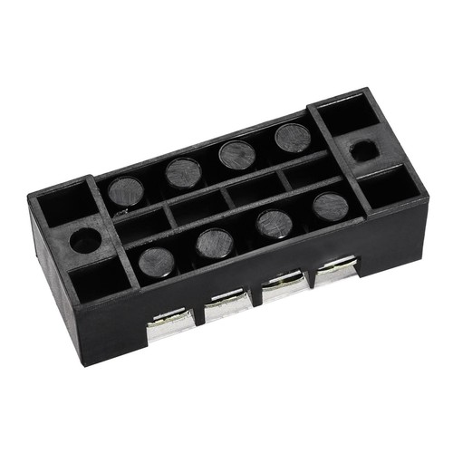 5Set 4P Dual Rows 600V 15A Copper Terminal Block + 400V 25A Terminals ...