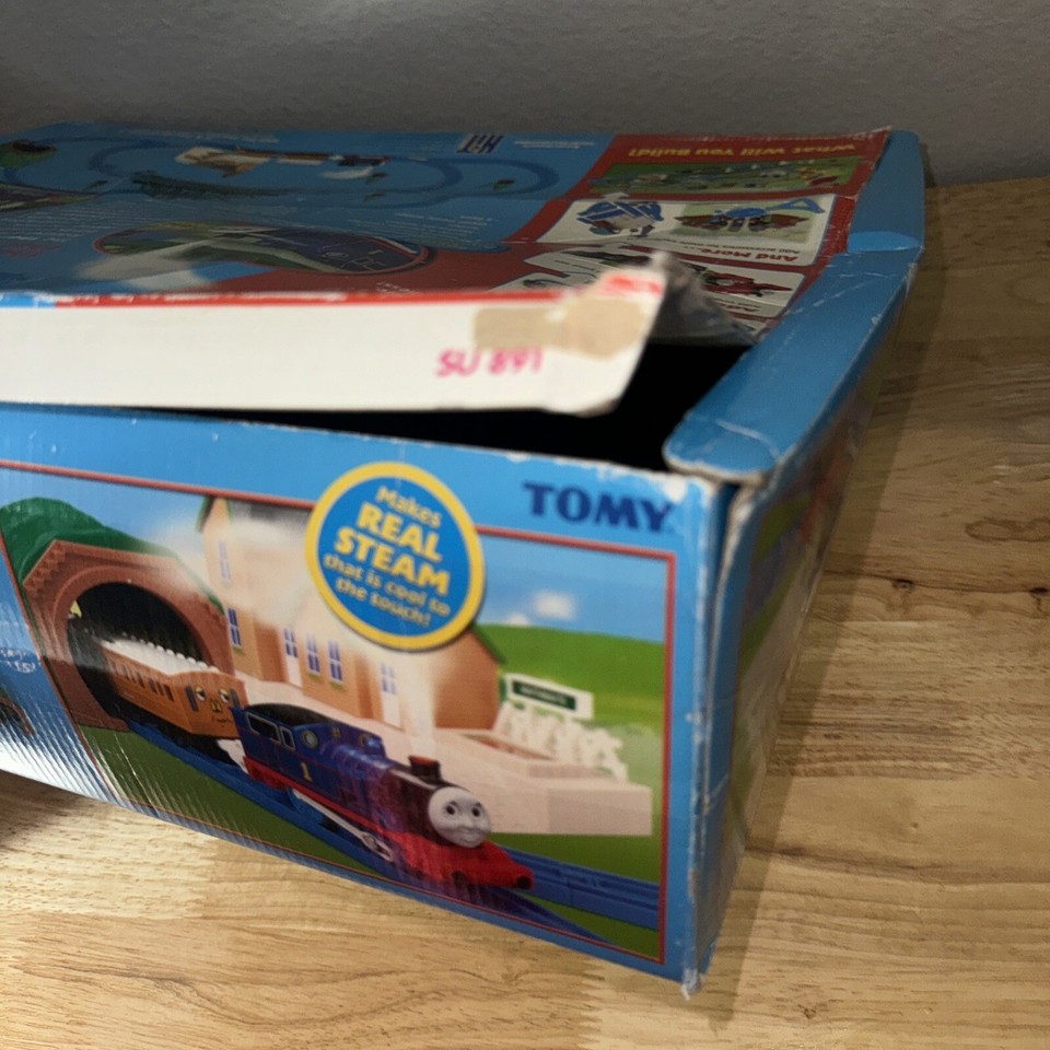 TOMY Thomas & Friends Steam Along Thomas 2006 original box NOT COMPLETE ...
