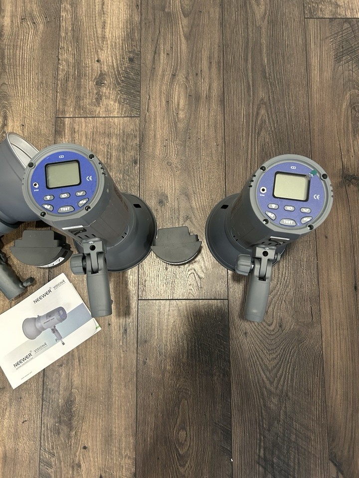 Neewer Vision 4 300W Indoor/Outdoor Studio Flash Strobe Remote Trigger ...