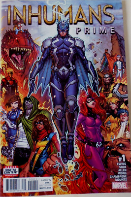INHUMANS PRIME ISSUE # 1. MARVEL COMICS. MAY 2017. N.MINT | eBay UK