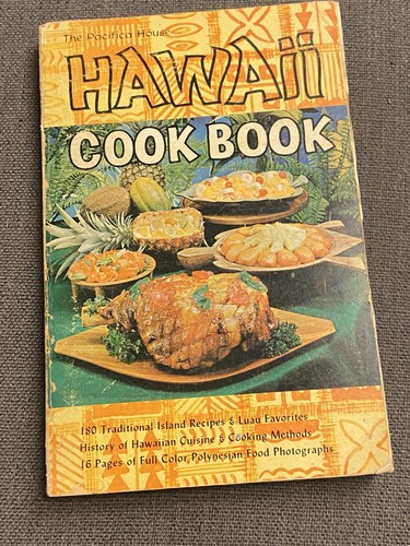 Vintage 1968 Recipe Book THE PACIFICA HOUSE HAWAII COOK BOOK Don ...
