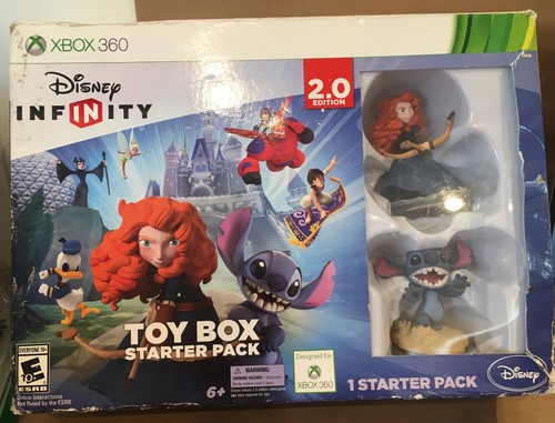 Disney Infinity Xbox 360 Toy Box starter pack, Includes Stitch ...