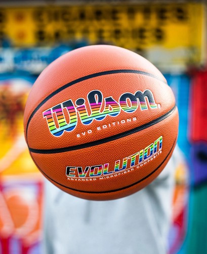 wilson evolution basketball 29.5 EVO EDITION TECHNICOLOR Limited ...