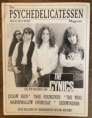Garage Rock Mag PSYCHEDELICATESSEN Cynics JIGSAW SEEN Marshmallow ...
