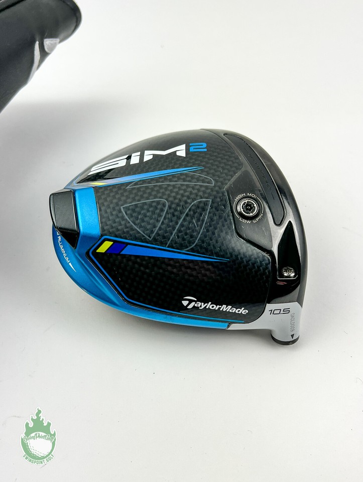 Used Tour Issued 2021 TaylorMade SIM 2 Driver 10.5* HEAD ONLY Golf Club ...