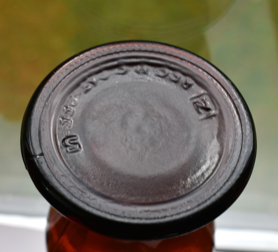 VINTAGE 1960S MICHELOB AMBER BROWN FOOTED BEER BOTTLE EMPTY Obear ...