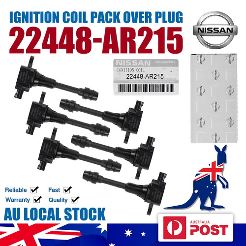 6 x IGNITION COILS COIL PACKS OEM NISSAN PATROL HANSHIN GU TB48DE 4.8L ...