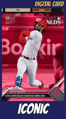 [DIGITAL CARD] Topps Bunt Topps Now OCTOBER 11, 2023 ICONIC BRYCE ...