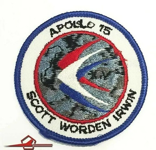 Patch Brodé NASA Mission Apollo 15 Scott-Worden-Irwin 2,7/8 Pouces ...