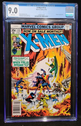 X Men 113 (1978) CGC 9.0 White Pages Newsstand | eBay