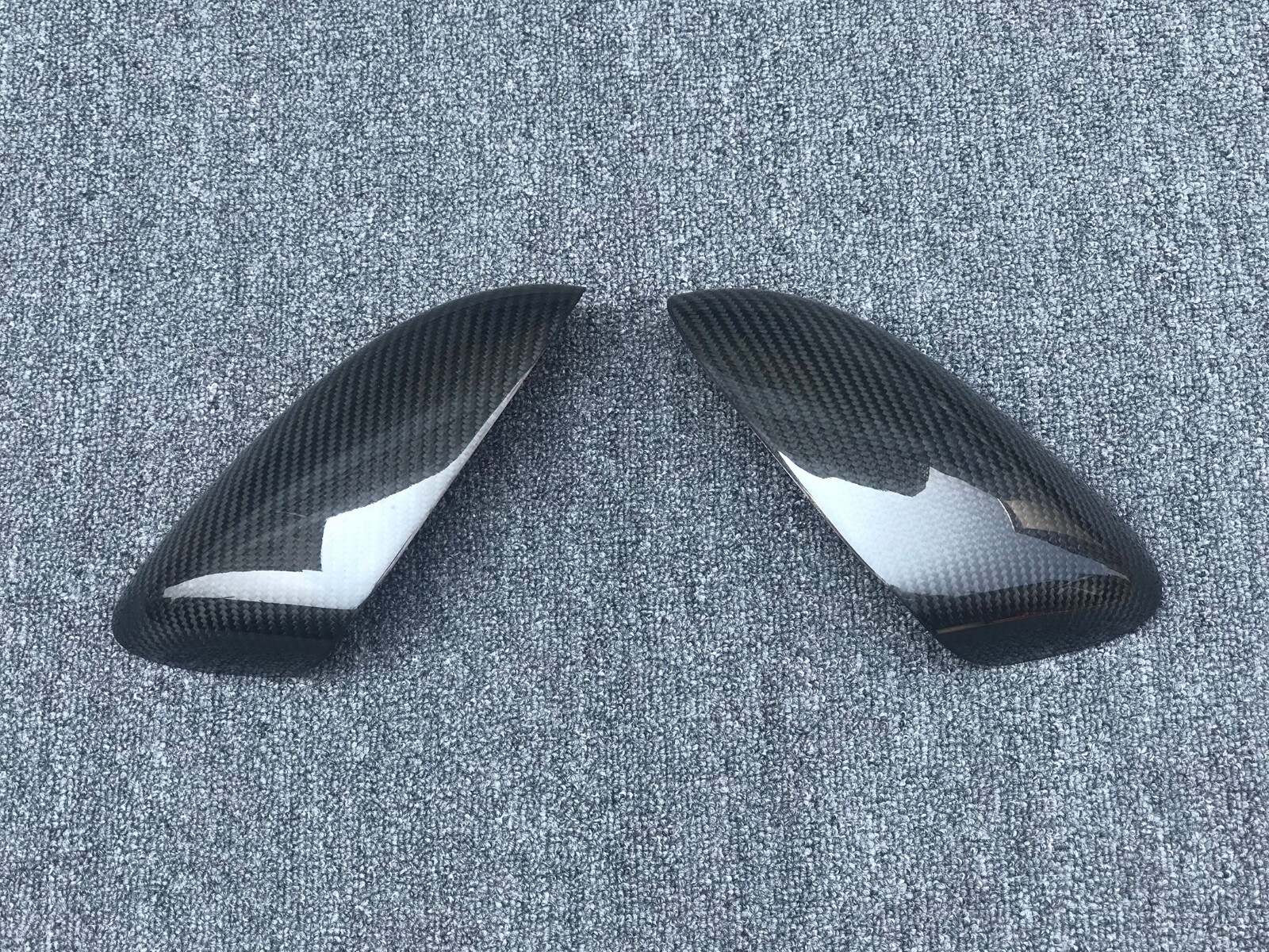 Real Carbon Fiber Rear View Side Mirror Cover for Mazda RX8 RX-8 2003 ...