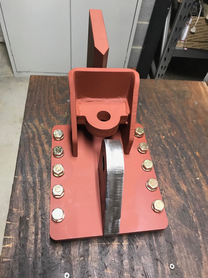 Log Splitter Slide Wedge Push Plate hydraulic cylinder Mount 6" beam | eBay