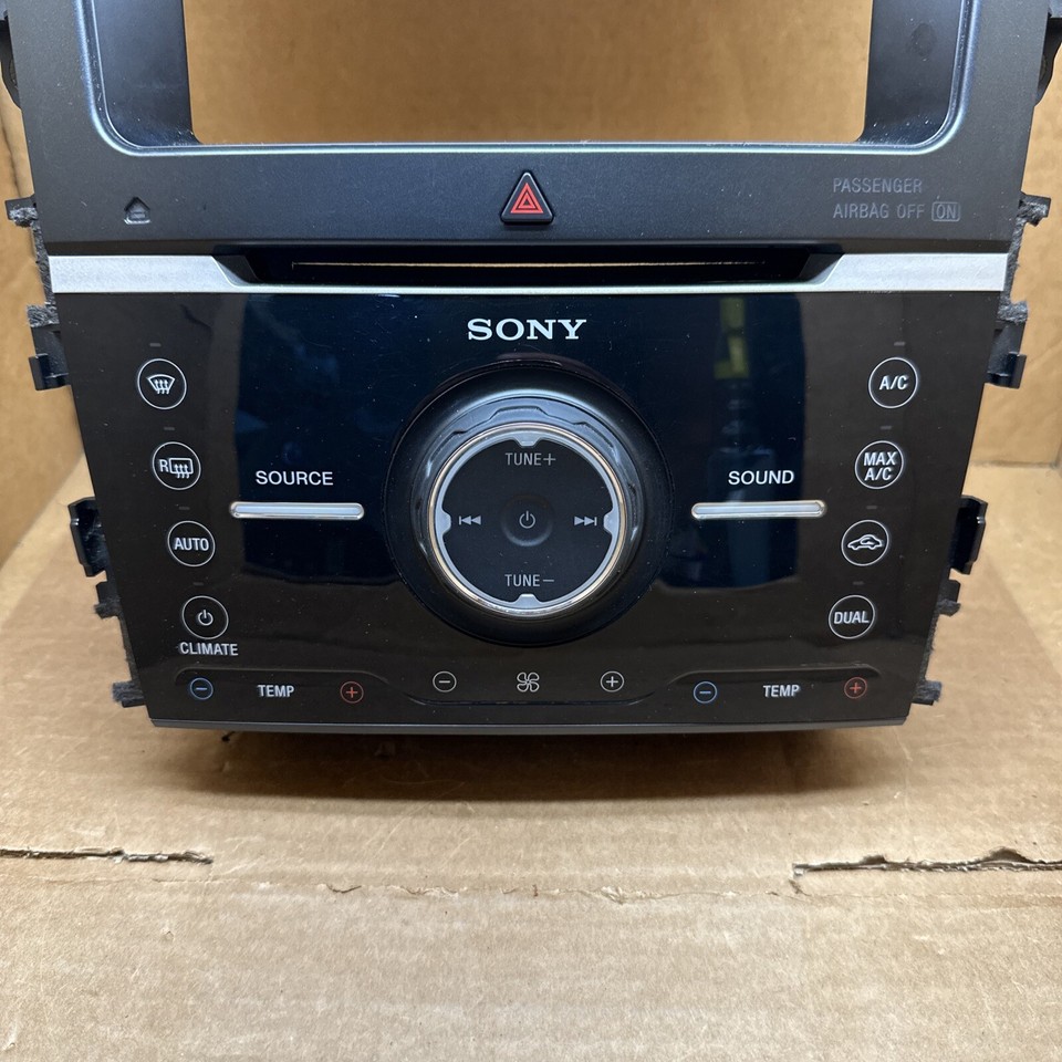 2011-2015 Ford Explorer 8" Sony Radio Climate Control Panel Bezel EB5T ...