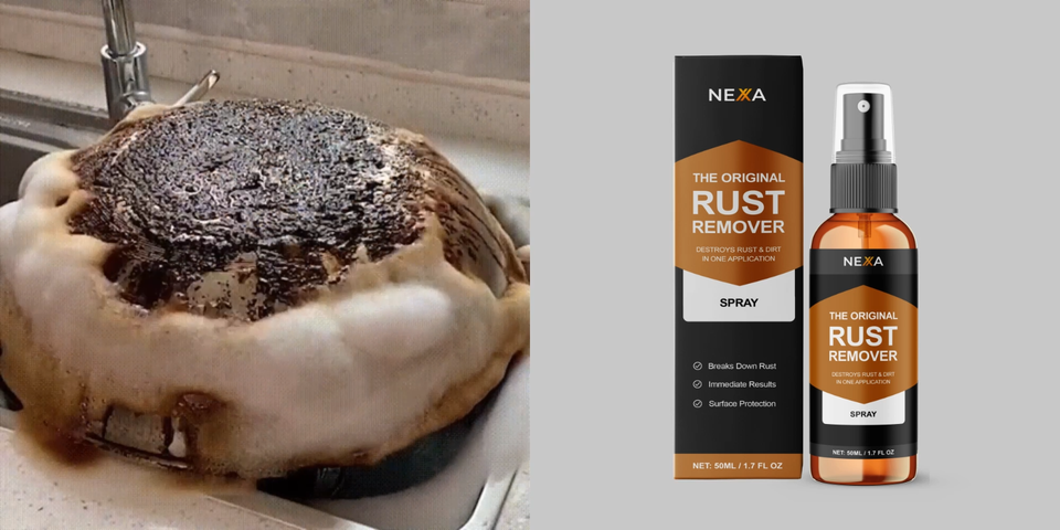 NEXA Rust Remover Spray – Fast-Acting Multi-Surface Cleaner | Removes ...