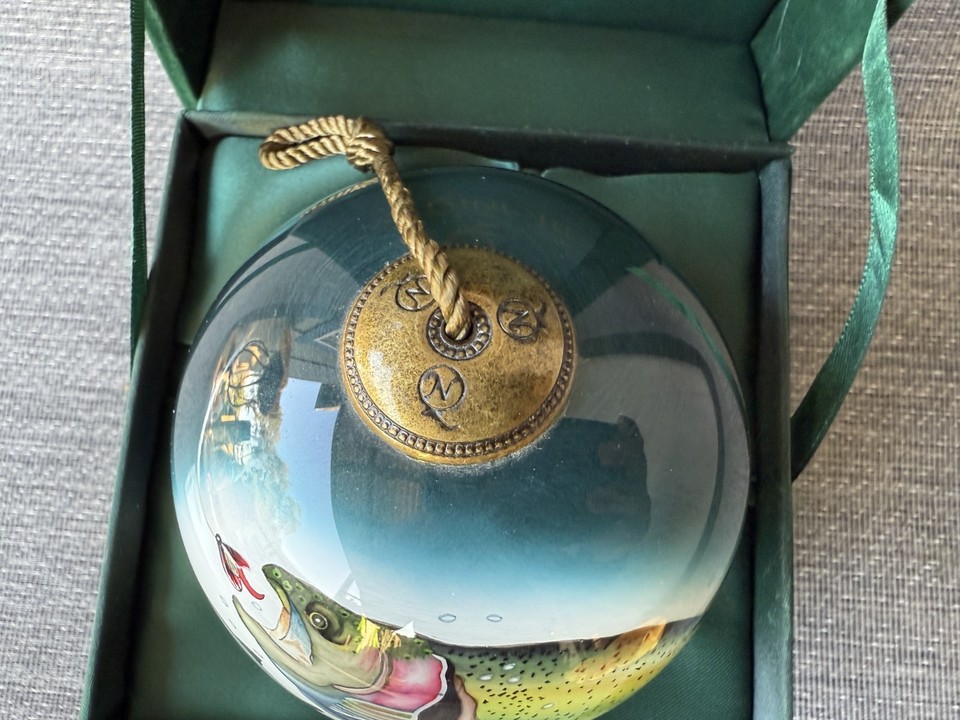 Ne' Qwa Art Glass Ornament Trout by Jon Q. Wright Artist | eBay