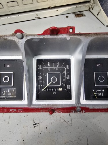 1976-1979 Ford Truck/bronco Instrument Cluster See Photos For Condition ...