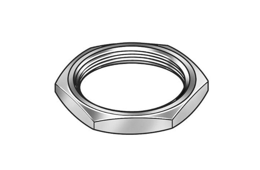 Hex Panel Nut, 1/2"-28, 5/8" Hex, Brass, Nickel | eBay