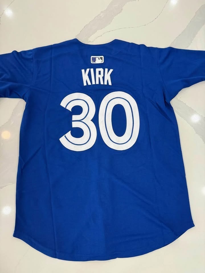 MLB Baseball Toronto Blue Jays Alejandro Kirk #30 Sewn Jersey Medium ...