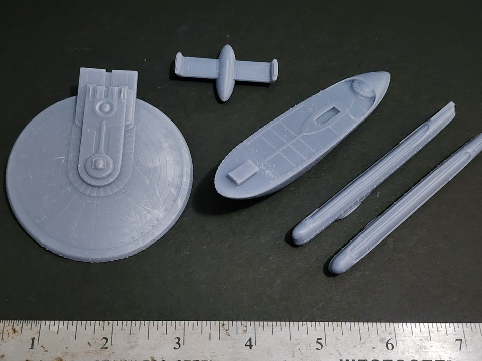 1/2500 scale Excelsior Class Starship W Decals! Star Trek 3d printed ...
