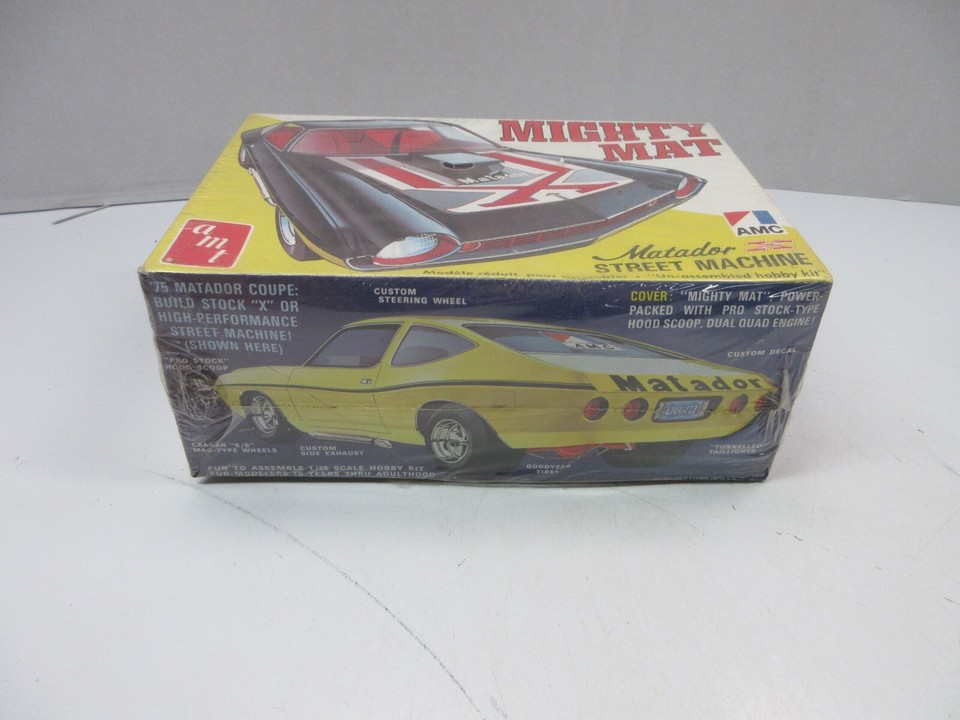 AMT AMC Mighty Mat Matador X Vintage Model kit 1/25 scale Sealed T437 ...
