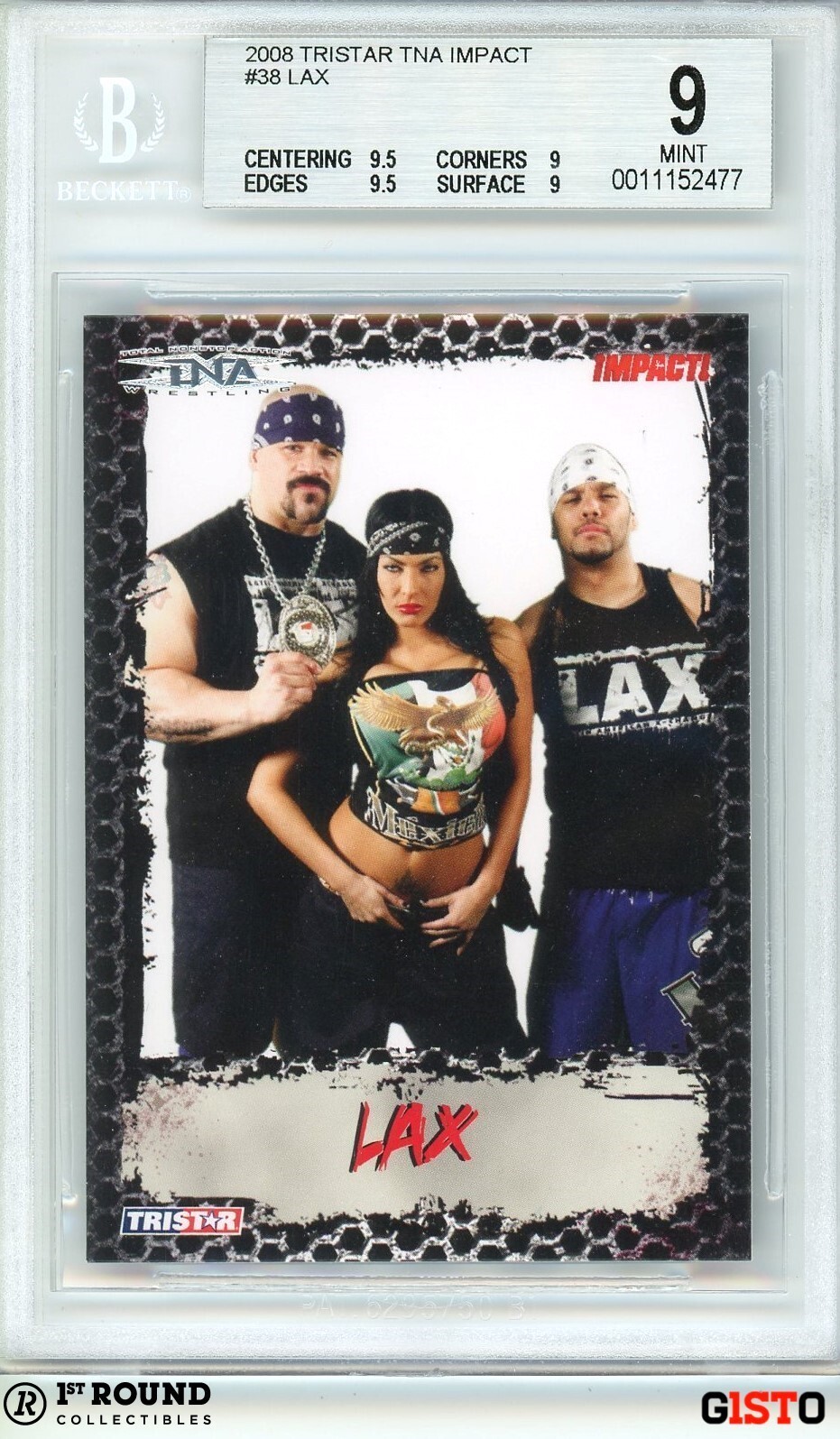 2008 TRISTAR TNA Wrestling Impact! - #38 LAX for sale online | eBay