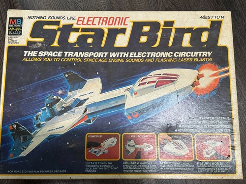 StarBird Milton Bradley Vintage toy 1978 - With Box, Decals, Manual | eBay