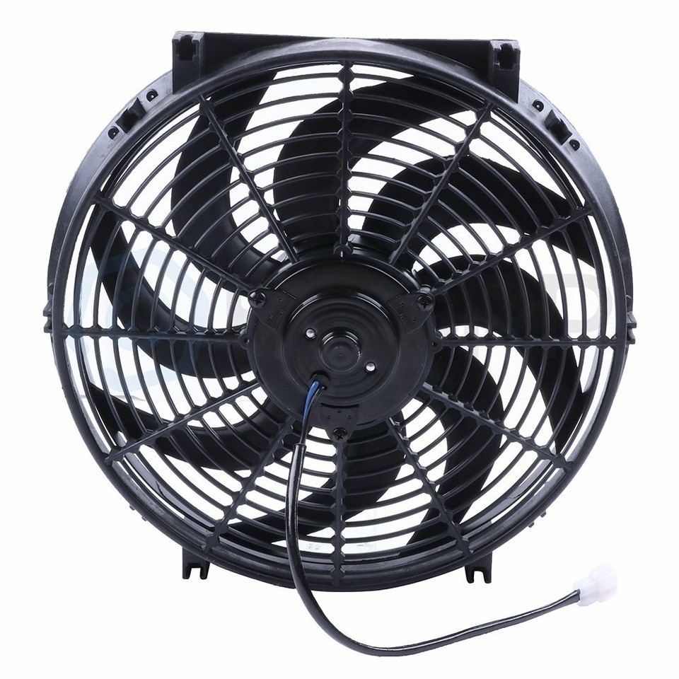 Radiator Condenser Cooling Fan 14" Inch Universal For 1996 1997-2013 ...
