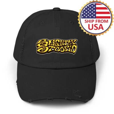 Slightly Stoopid Rock Band Logo Black Distressed Hat Baseball Cap | eBay