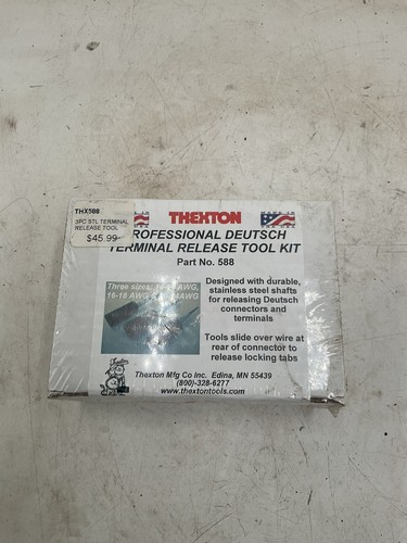Thexton 588 Thexton Steel terminal release tool in 14,16,20 guage | eBay