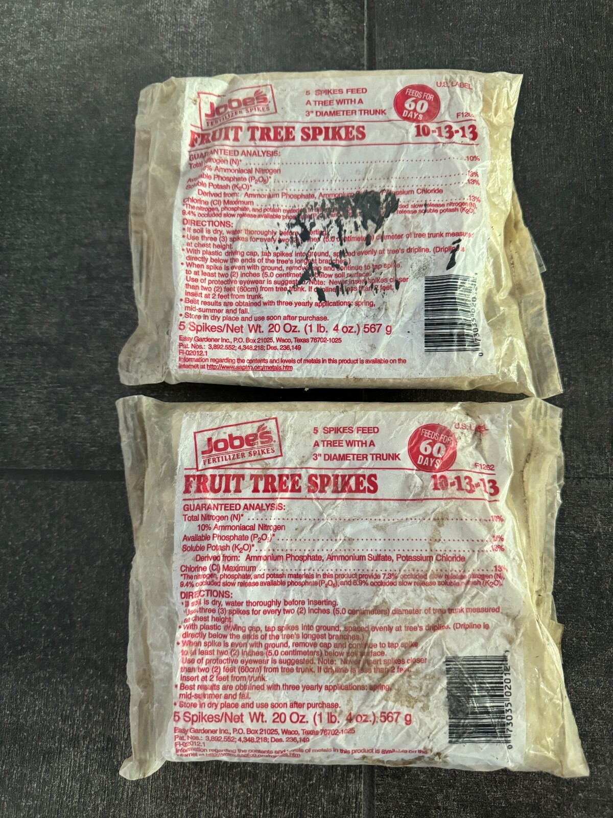 Jobe's Fruit Tree Spikes, 10-13-13, 2 Packs of 5 Free Shipping 10 total ...