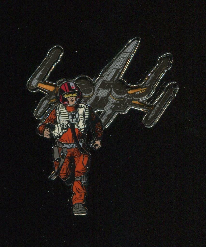 DS Force Awakens 3 Pin Boxset Poe Dameron Star Wars Disney Pin 113913 ...