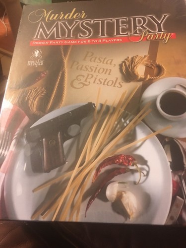 Murder Mystery Party Game Pasta, Passion & Pistols 023332200078 | eBay