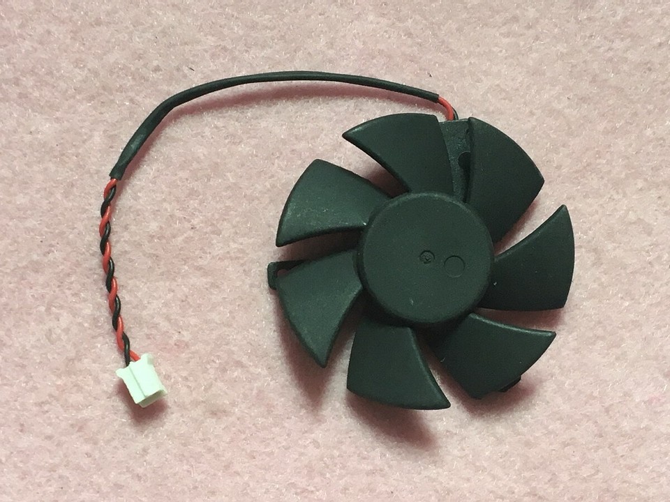 45mm GIGABYTE ATI NVIDIA Graphics Card Fan Replacement 39mm 2Pin ...