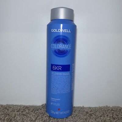 Goldwell Colorance Demi Permanent Hair Color 4.2 oz Can - 6KR | eBay