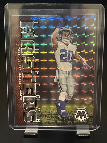 Tony Pollard 2023 Panini Mosaic Touchdown Masters Silver Mosaic Prizm # ...