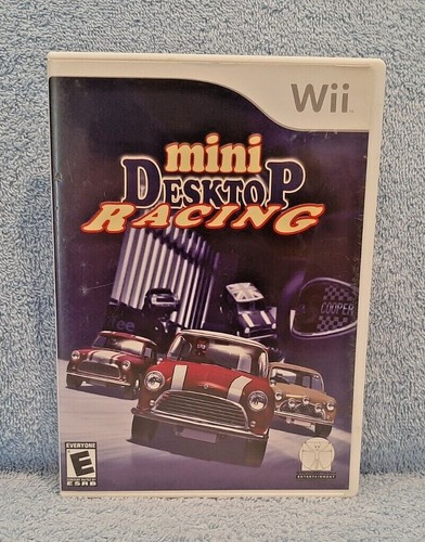 *Mini Desktop Racing* (Nintendo Wii, 2007) Complete with Case and ...