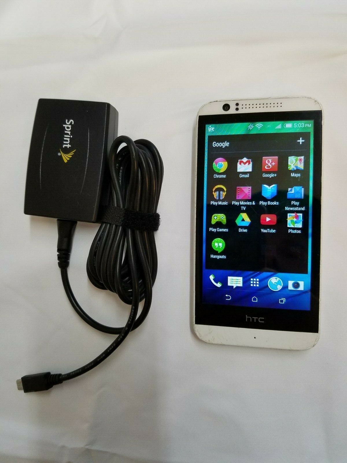 Boost Mobile HTC Desire 510 4G LTE Prepaid Android Smartphone Cellphone ...