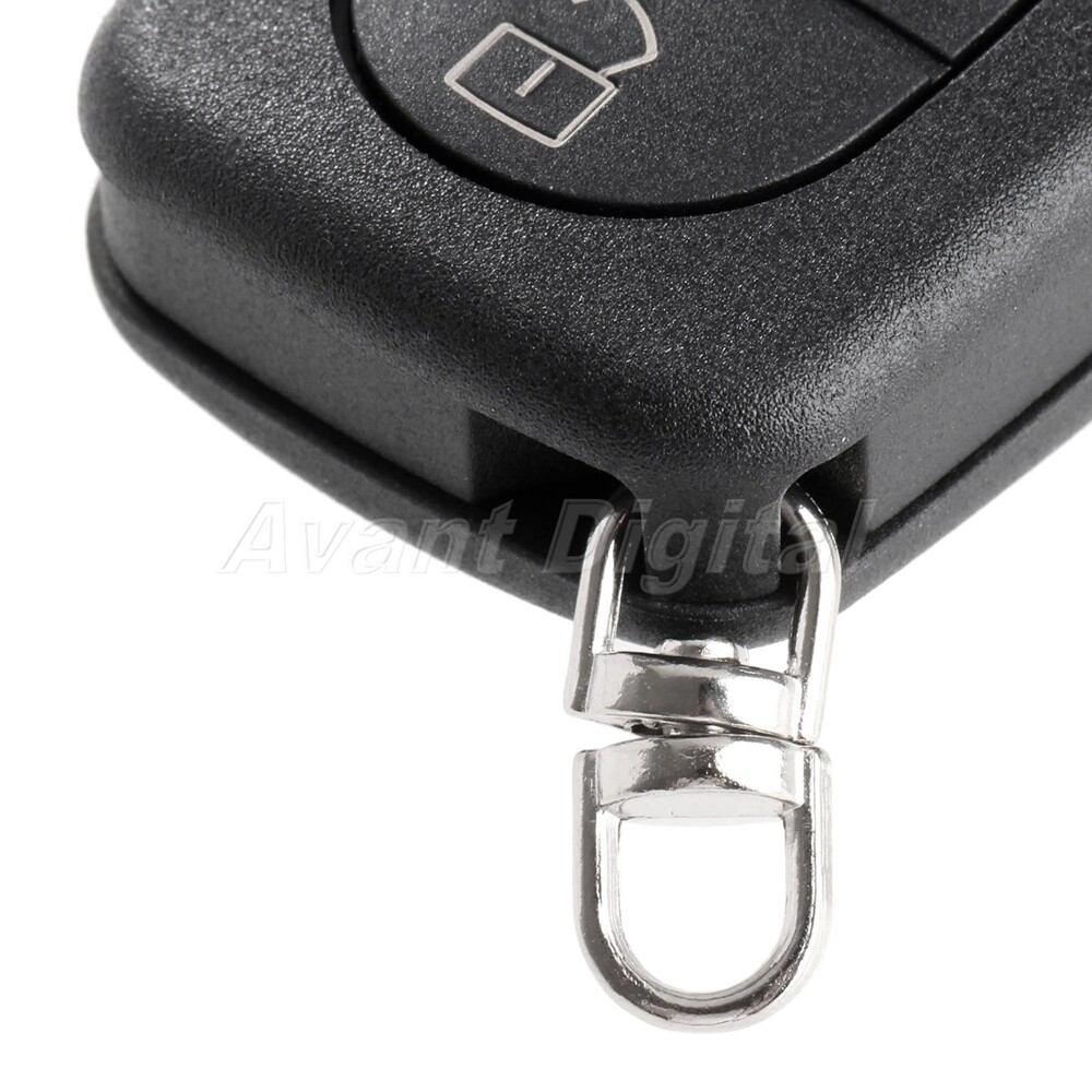 Black 3 Button Flip Remote Key Fob Blade Case Shell For TT A2 A3 A4 A6 ...