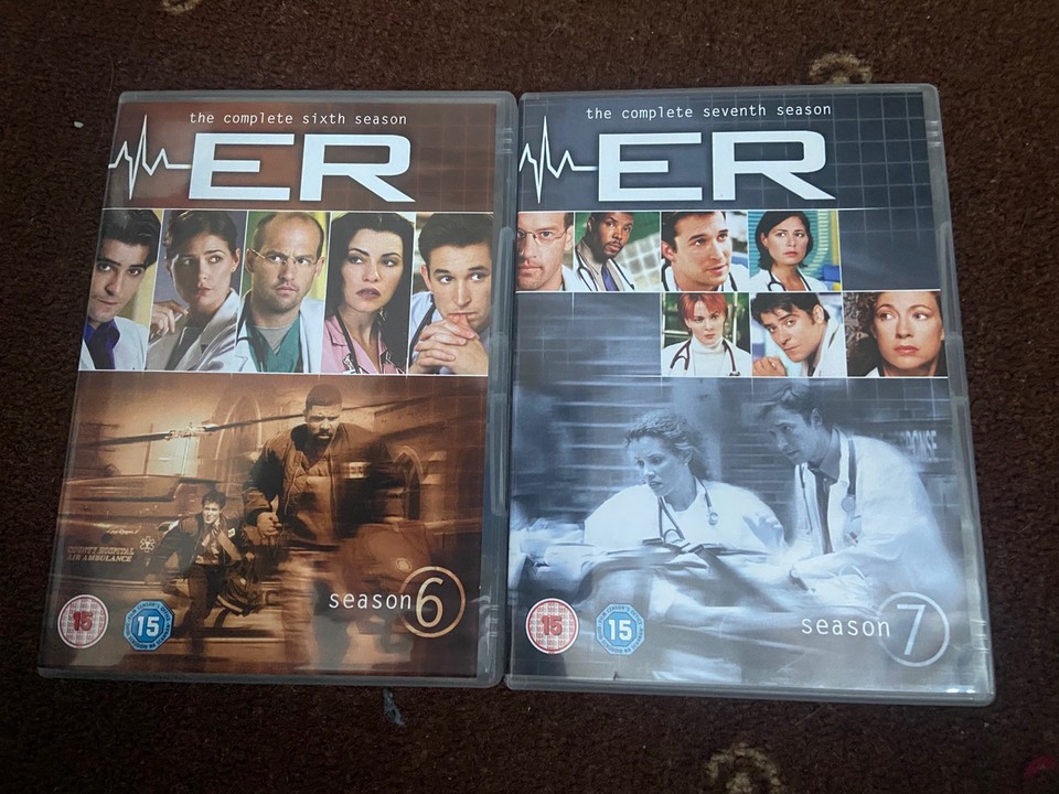 E.R. - Series 6 & 7 Complete Box Sets dvds 7321900737746 | eBay