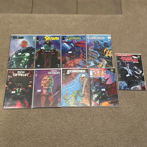 MARK SPEARS "SPAWN BUNDLE" 9 BOOKS NM/NM+ Spawn 355 356 340 King Spawn ...