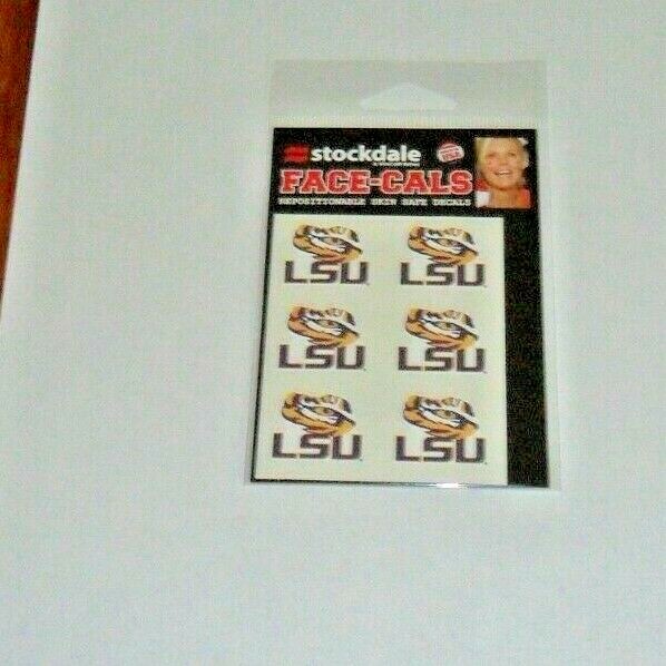 Lsu Face Tattoos Lsu Face Tattoo Etsy UK