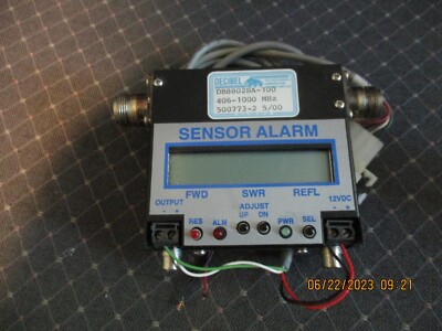 DECIBEL RF ALARM POWER METER. 400 TO 1000 MHZ, 100 WATTS | eBay