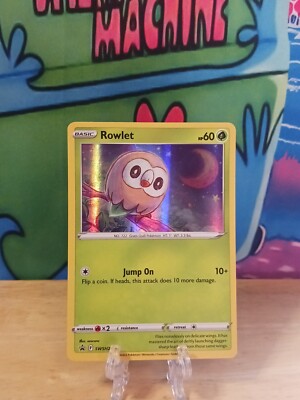 Rowlet - Holo - Black Star Promo SWSH220 - LP - Pokemon | eBay