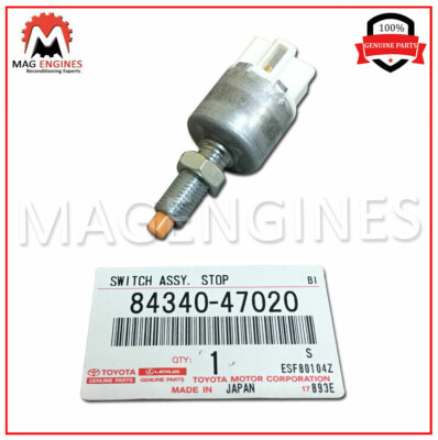 84340-47020 GENUINE OEM SWITCH ASSY, STOP LAMP 8434047020 | eBay